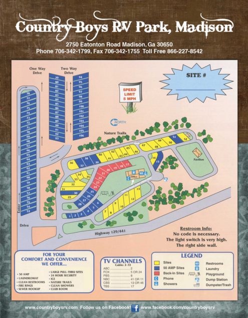 Country Boy RV Park - 2 Photos - Madison, GA - RoverPass