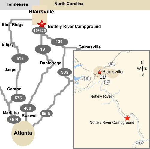 Nottely River Campground - 3 Photos, 1 Reviews - Blairsville, GA