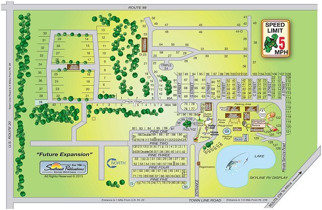 Skyline RV Resort - 3 Photos - Darien Center, NY - RoverPass