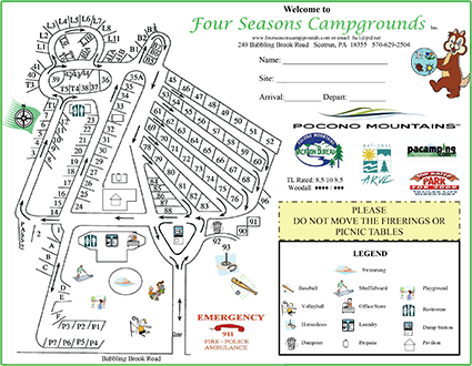 Four Seasons Campgrounds - 2 Photos, 1 Reviews - Scotrun, PA