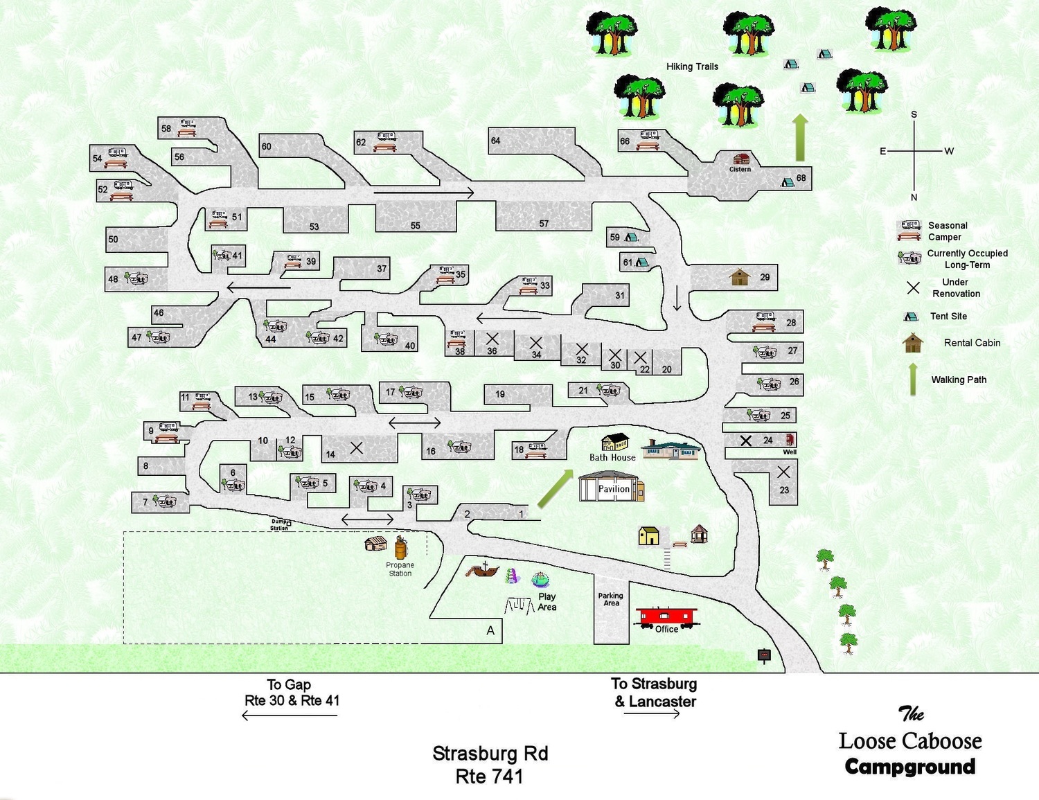 Loose Caboose Campground - 5 Photos - Kinzers, PA - RoverPass