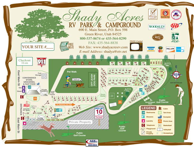 Shady Acres RV Park & Campground - 2 Photos, 2 Reviews - Green River,
