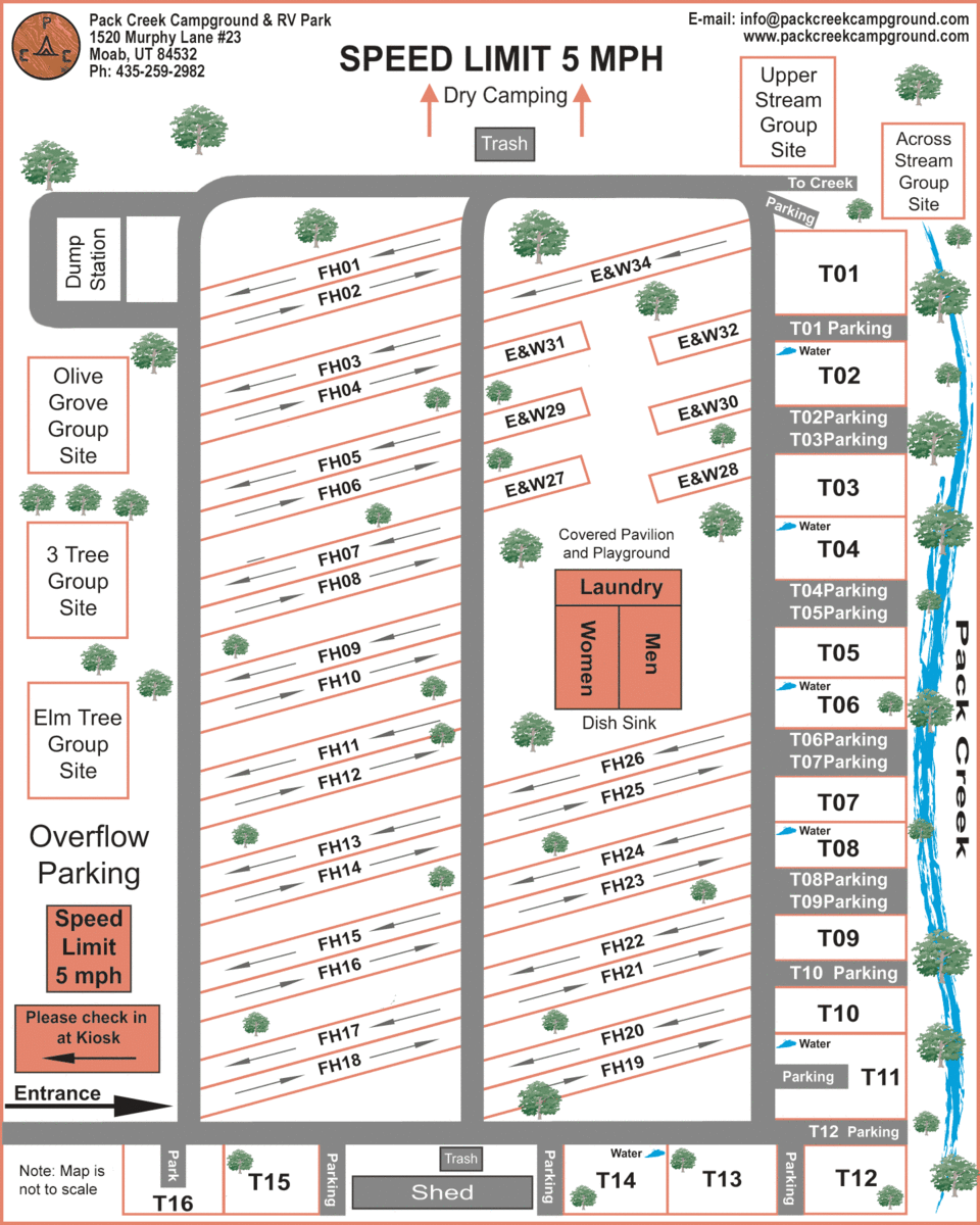Pack Creek Campground and RV Park - 2 Photos - Moab, UT - RoverPass