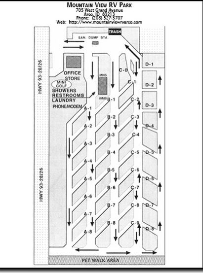 Mountain View RV Park - 3 Photos, 1 Reviews - Arco, ID - RoverPass