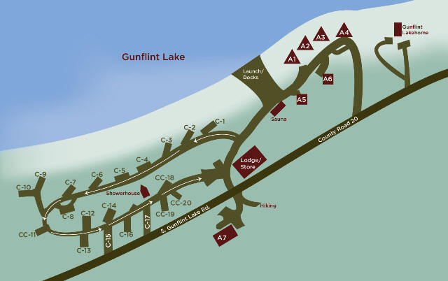 Gunflint Pines resort and Campground - 3 Photos - Grand Marais, MN