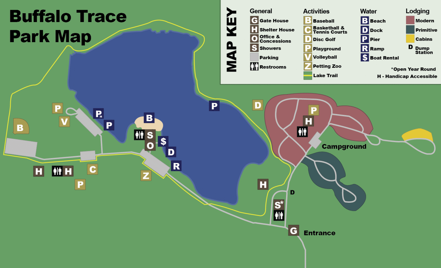 Buffalo Trace Park - 4 Photos, 6 Reviews - Palmyra, IN - RoverPass