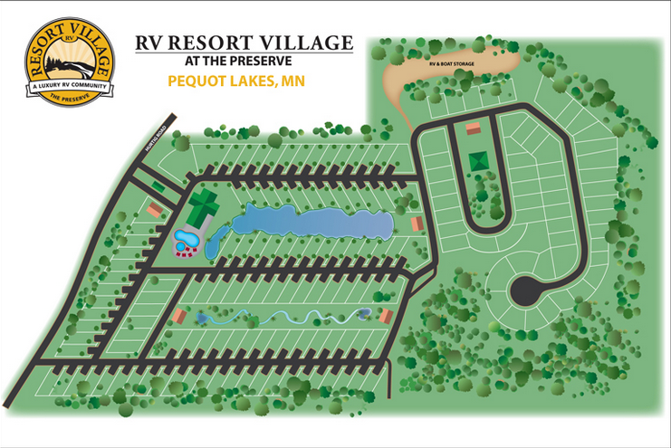 RV Resort Village At The Preserve - 4 Photos - Pequot Lakes, MN