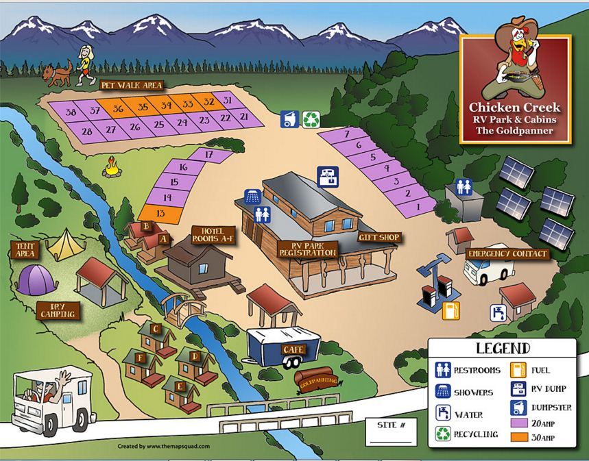 Goldpanner / Chicken Creek RV Park - 3 Photos, 1 Reviews - Chicken, AK