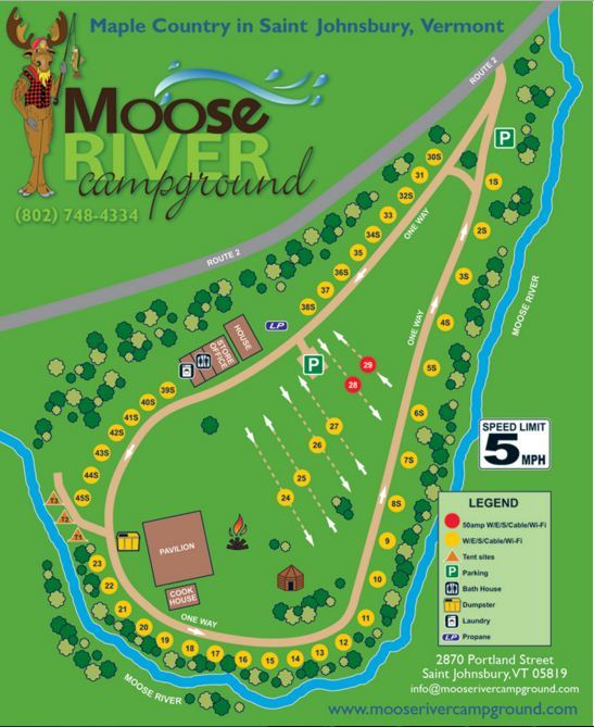 Moose River Campground - 3 Photos - St Johnsbury, VT - RoverPass