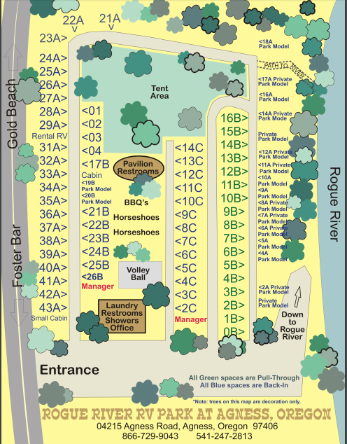 Agness Rogue River RV Park - 1 Photos - Agness, OR - RoverPass