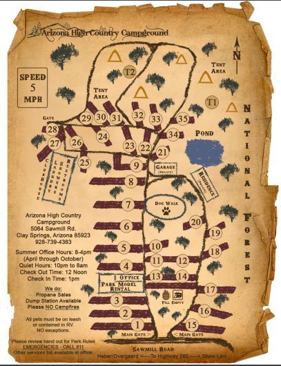 Arizona High Country Campground - 3 Photos - Clay-springs, AZ