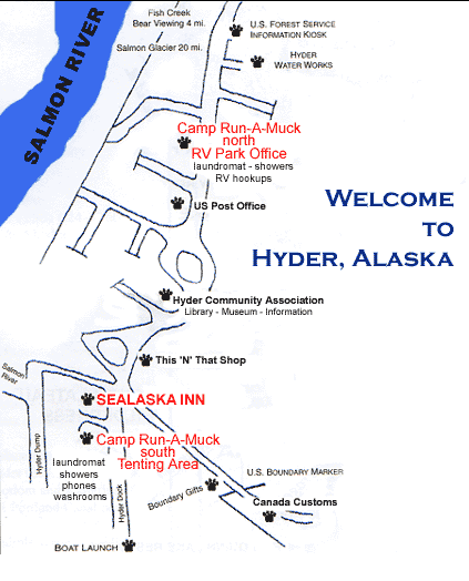 Camp Run A Muck - 3 Photos - Hyder, AK - RoverPass