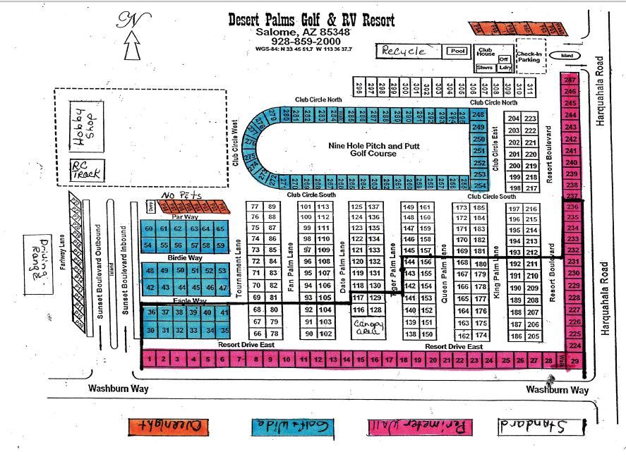 Desert Palms Golf & RV Resort (55+ park) - 3 Photos, 2 Reviews