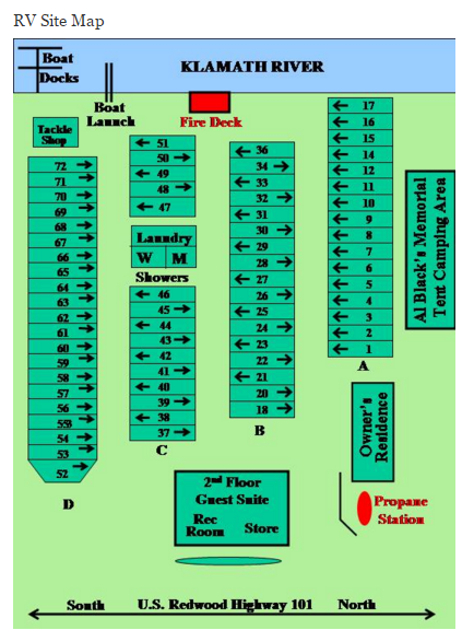 Chinook RV Resort - 3 Photos - Klamath, CA - RoverPass