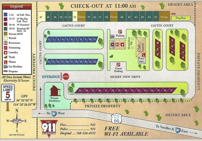 Desert View RV Resort - 5 Photos, 2 Reviews - Needles, CA - RoverPass