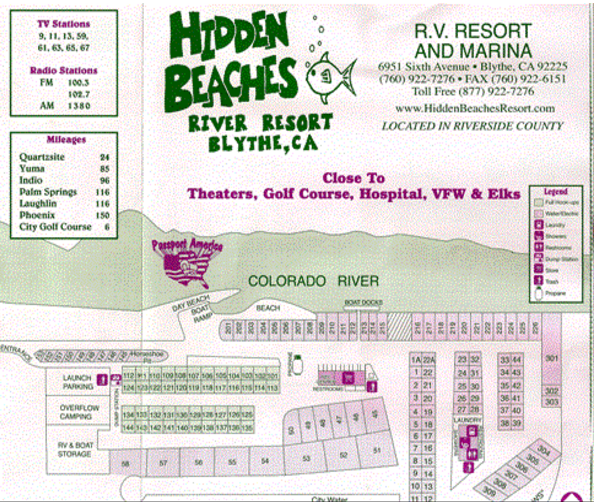 Hidden Beaches River Resort - 3 Photos, 1 Reviews - Blythe, CA