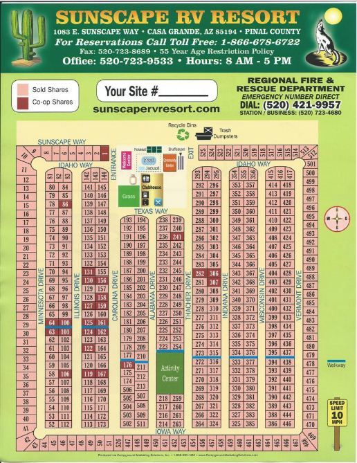 Sunscape RV Resort - 3 Photos, 1 Reviews - Casa Grande, AZ - RoverPass