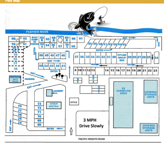 River Reflections RV Park & Campground - 3 Photos - Oroville, CA