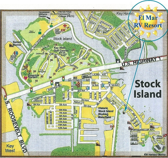 El Mar RV Resort - 3 Photos, 1 Reviews - Key West, FL - RoverPass