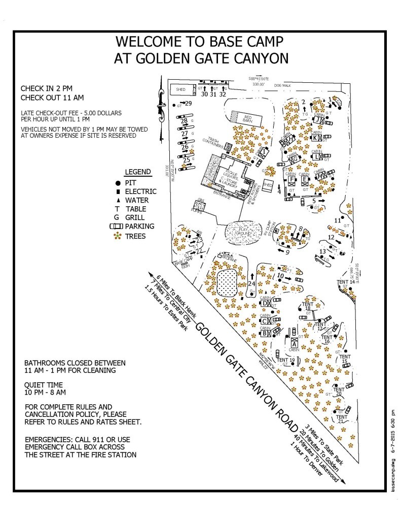 Base Camp at Golden Gate Canyon (formerly Dory Hill Campground) - 1