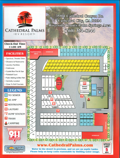 Cathedral Palms RV Resort - 1 Photos, 1 Reviews - Cathedral City, CA
