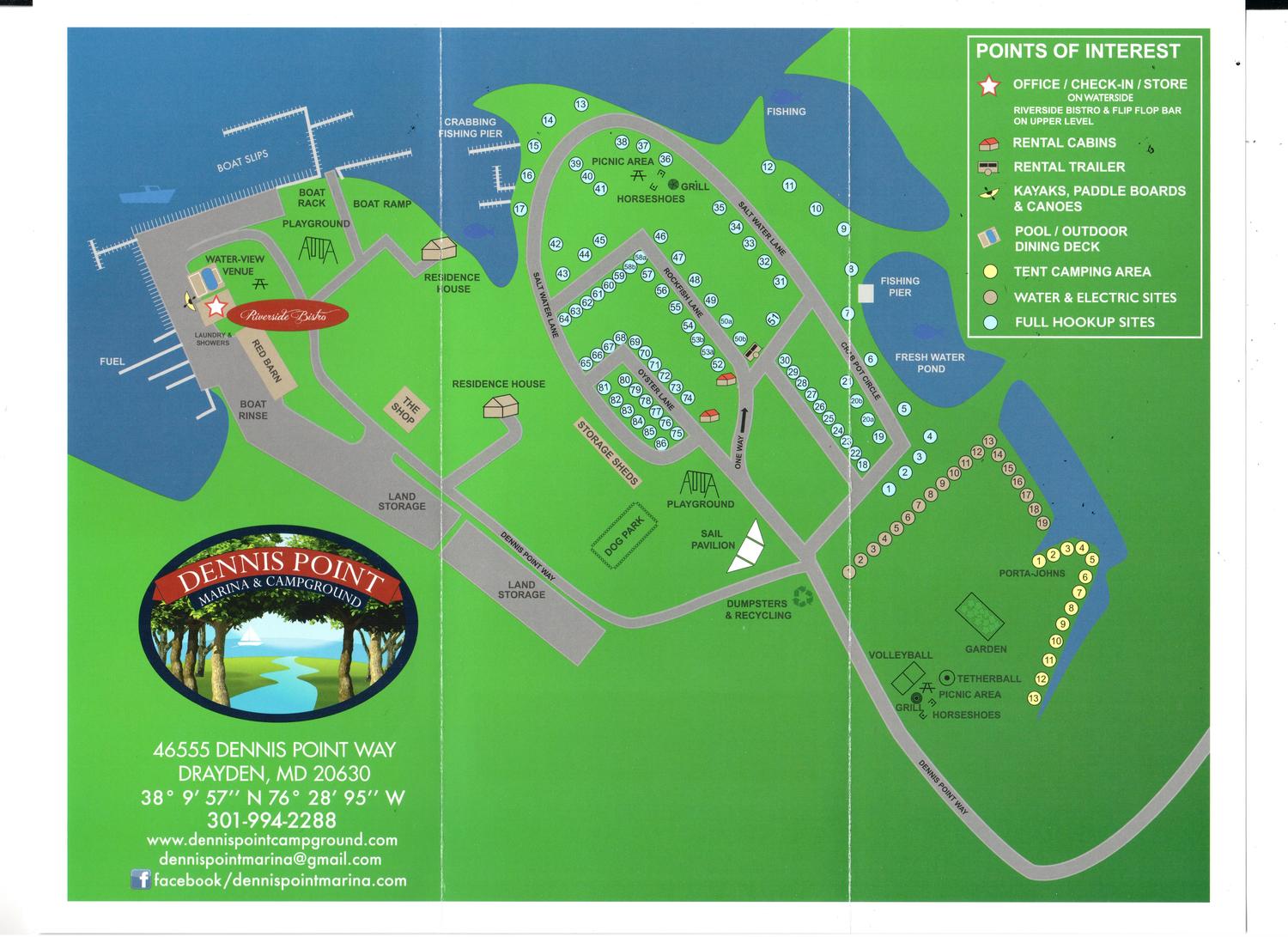 Dennis Point Campground and Marina - 5 Photos - Drayden, MD