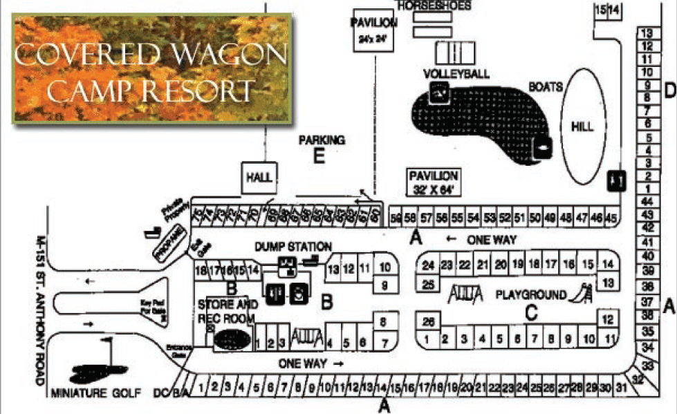 Covered Wagon Camp Resort - 2 Photos, 1 Reviews - Ottawa Lake, MI