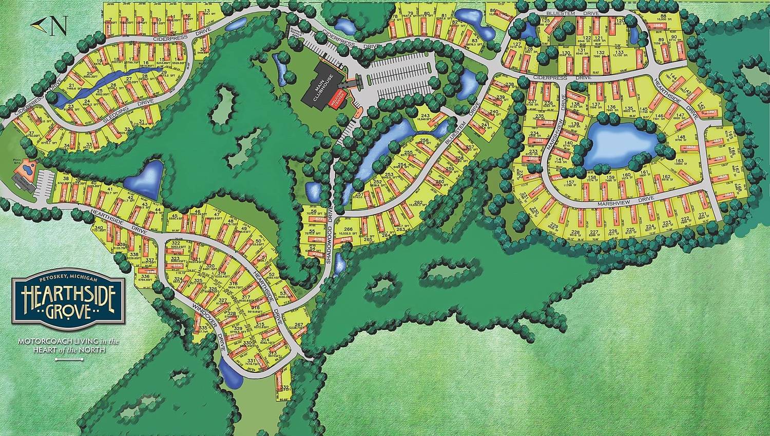 Hearthside Grove Motorcoach Resort - 4 Photos, 1 Reviews - Petoskey,