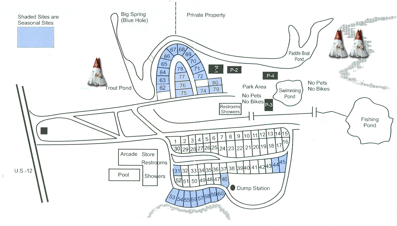 Marble Springs Campground - 2 Photos, 1 Reviews - Allen, MI