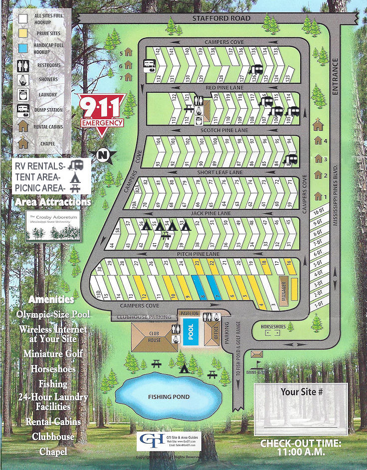 Sun Roamers RV Resort - 5 Photos, 1 Reviews - Picayune, MS - RoverPass