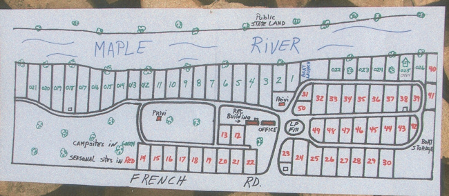 Maple River Campgound - 1 Photos - Pewamo, MI - RoverPass