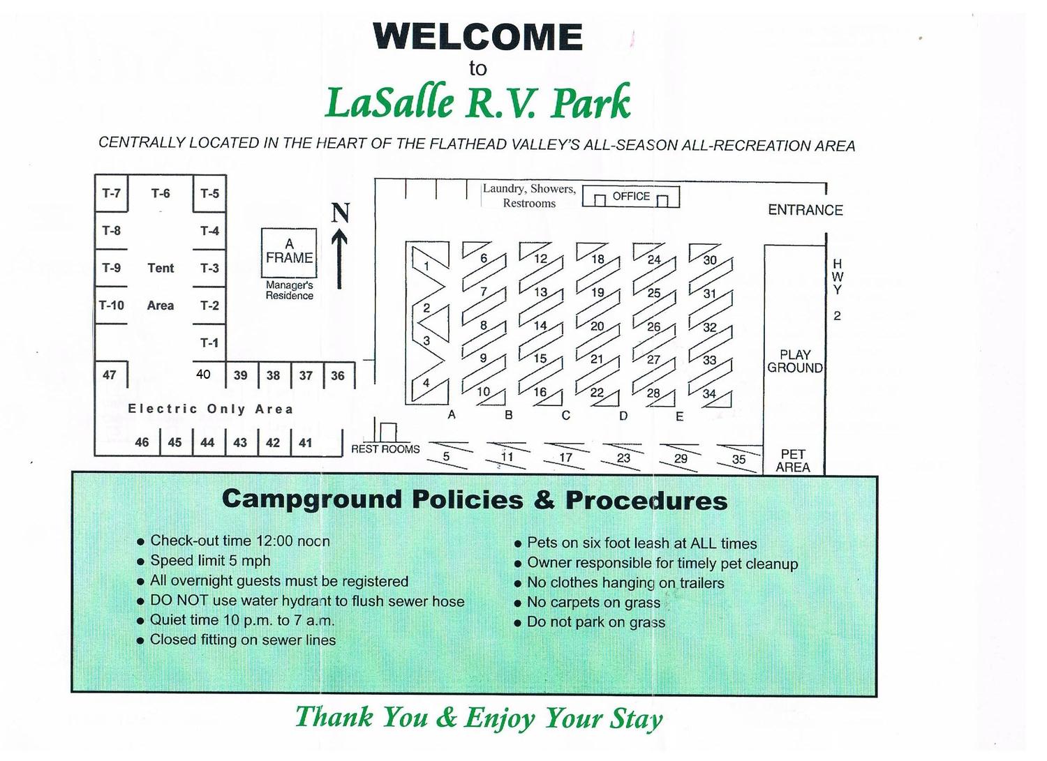 Lasalle RV Park - 4 Photos, 1 Reviews - Columbia Falls, MT - RoverPass