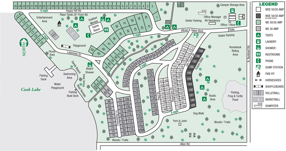 Taylor's Beach Campground - 2 Photos - Howell, MI - RoverPass
