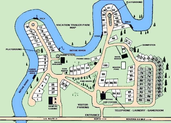 Vacation Trailer Park - 5 Photos - Benzonia, MI - RoverPass