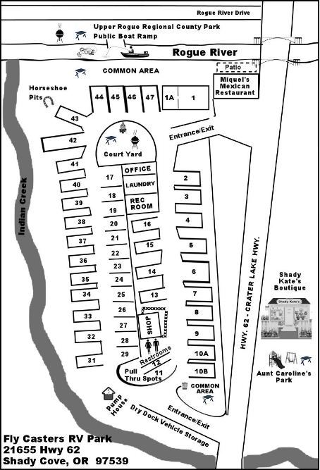 Fly Casters RV Park - 1 Photos, 2 Reviews - Shady Cove, OR - RoverPass