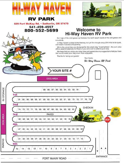Hi-Way Haven RV Park - 2 Photos - Sutherlin, OR - RoverPass