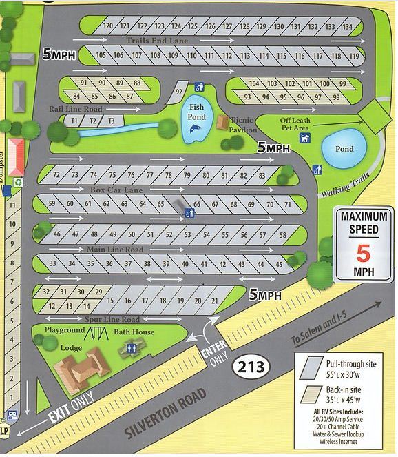 Silver Spur RV Park - 2 Photos - Silverton, OR - RoverPass