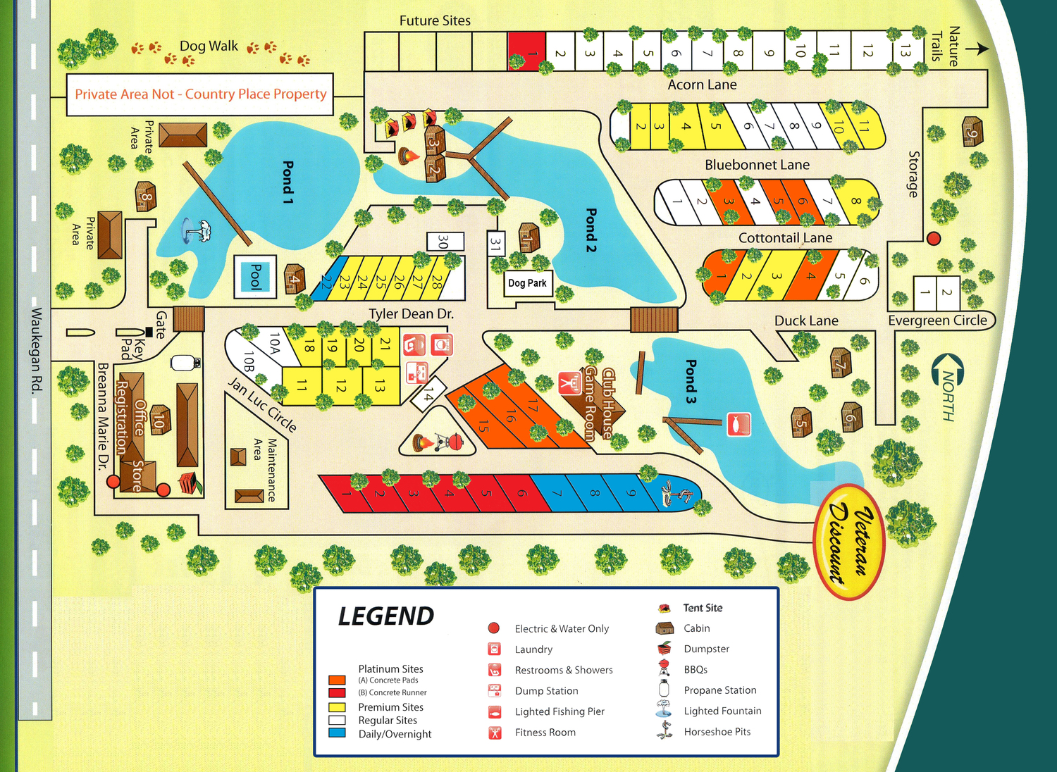 Country Place RV Park - 25 Photos, 10 Reviews - Conroe, TX - RoverPass