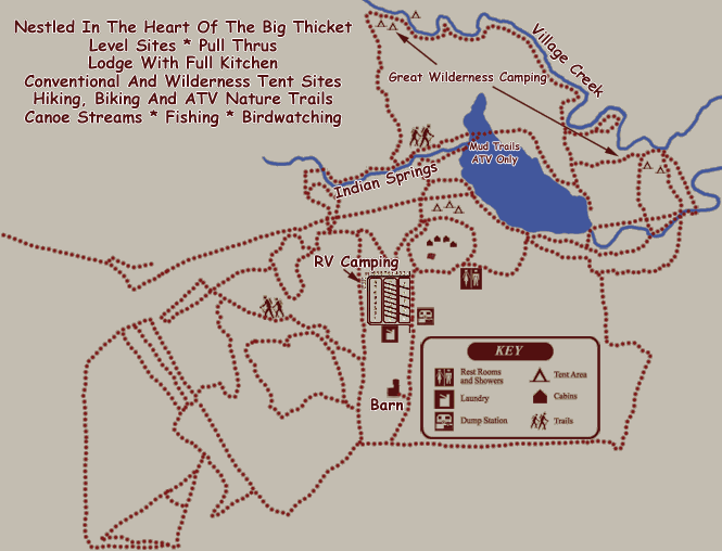 Indian Springs Camp & RV Park - 2 Photos - Kountze, TX - RoverPass