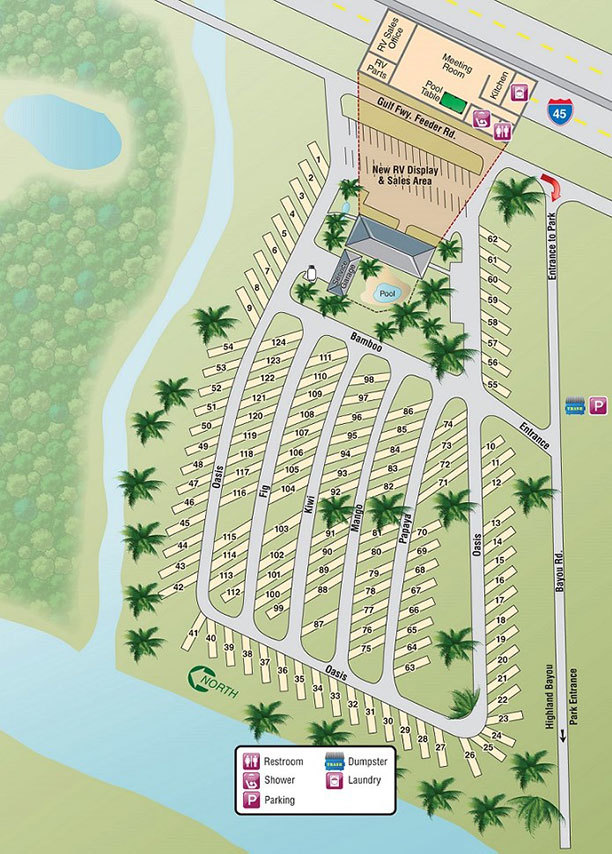 Oasis Resort & RV Park - 3 Photos - La Marque, TX - RoverPass