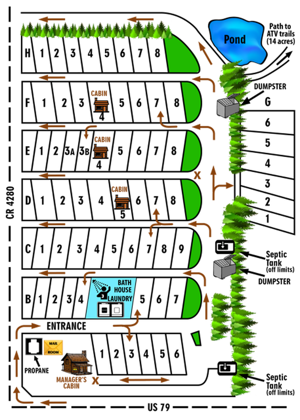 Shady Pines RV Park & Campground - 4 Photos, 4 Reviews - Jacksonville,