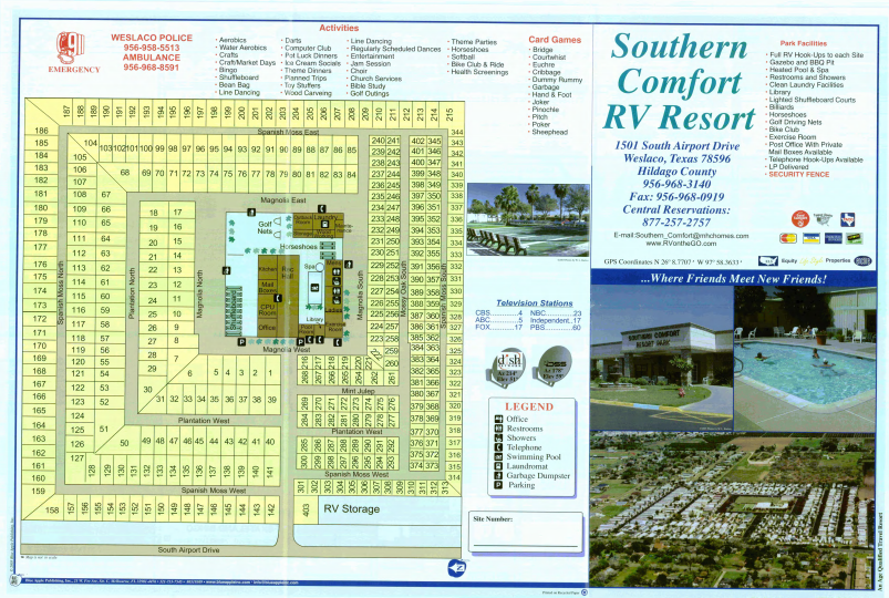 Southern Comfort RV Resort - 1 Photos - Weslaco, TX - RoverPass