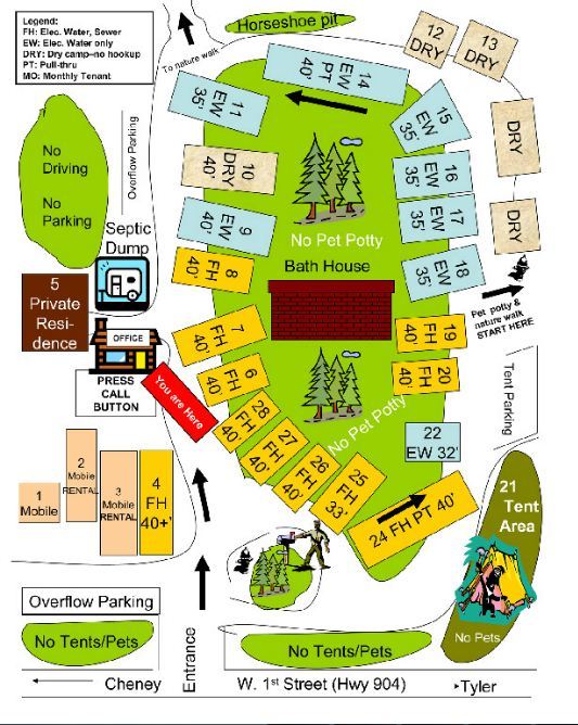 Peaceful Pines RV Park - 5 Photos - Cheney, WA - RoverPass