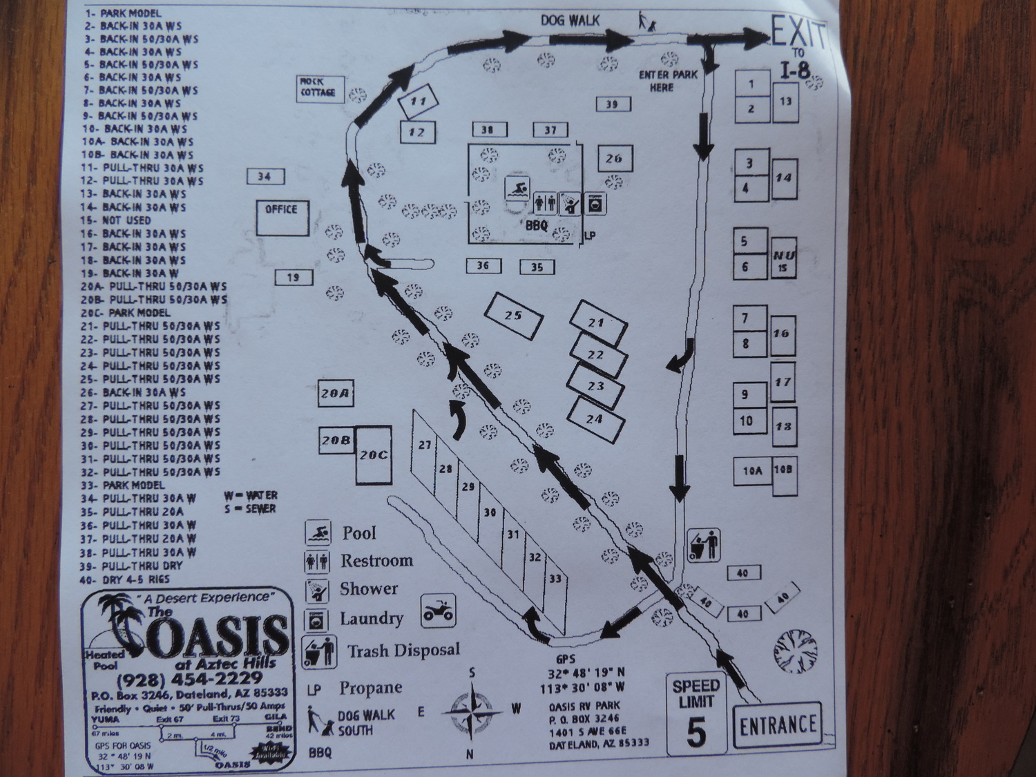 The Oasis RV Park at Aztec Hills - 14 Photos - Dateland, AZ